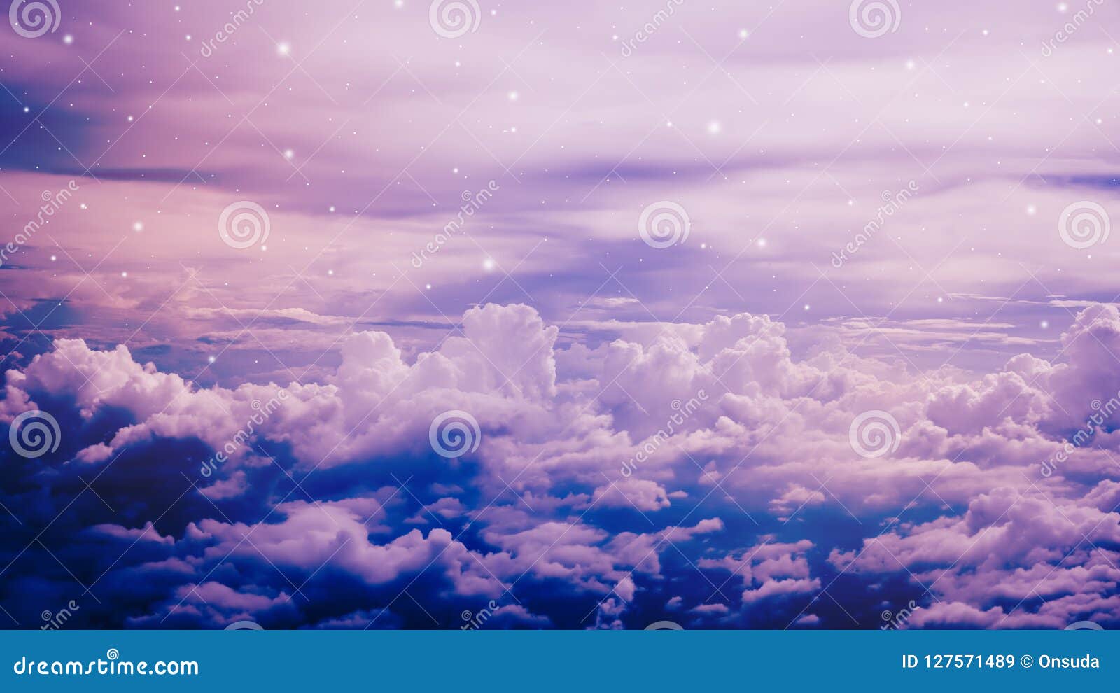 Colorful night sky stock image. Image of atmosphere - 127571489