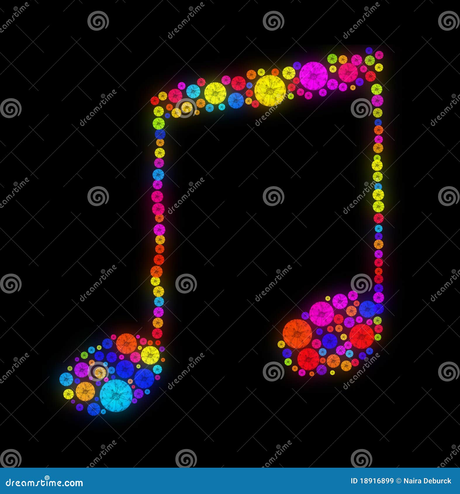 Colorful note stock illustration. Illustration of design - 18916899