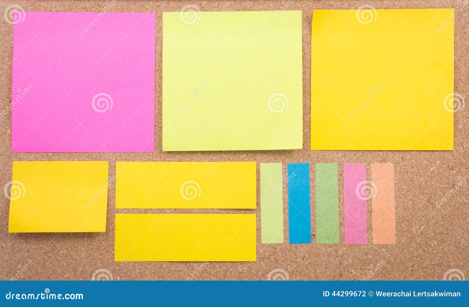 Colorful note stock photo. Image of paper, information - 44299672