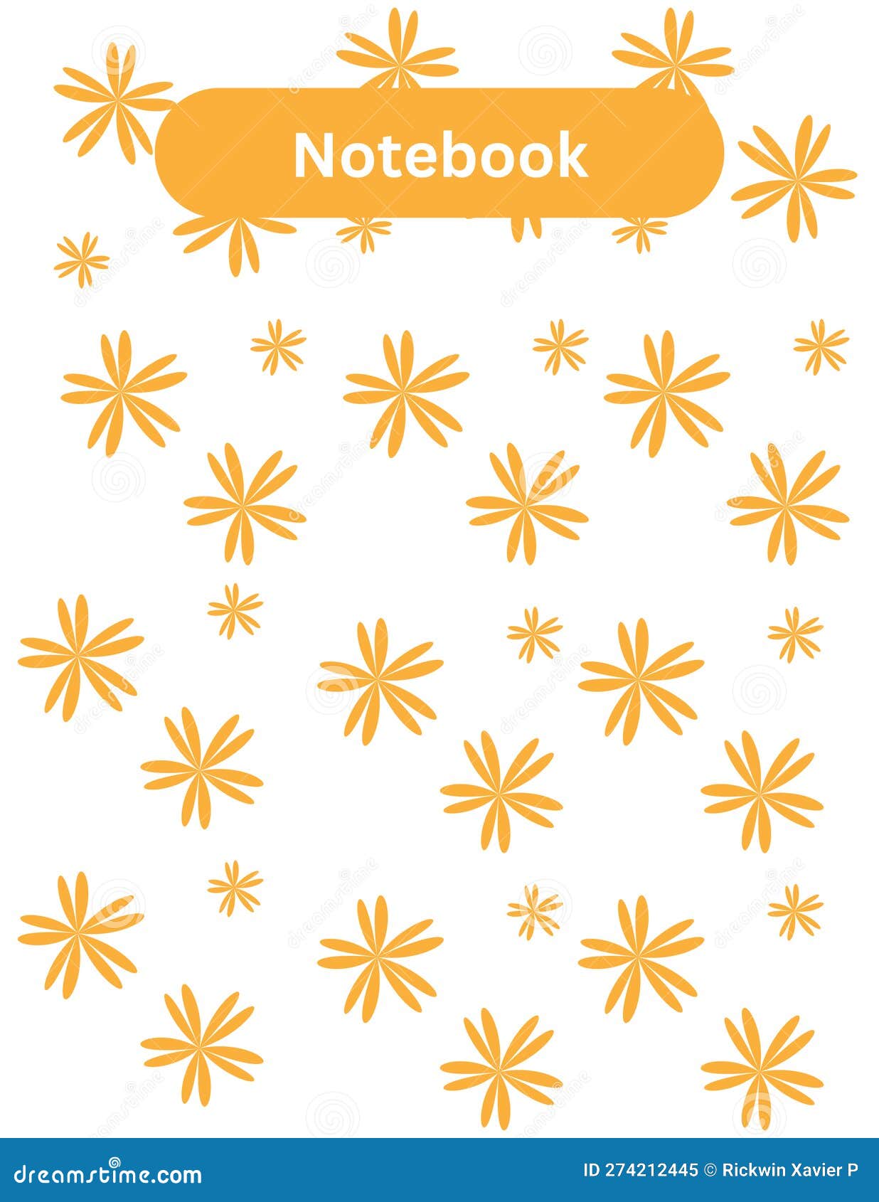 Colorful Notebook Design. Notebook Template Design Stock Vector ...