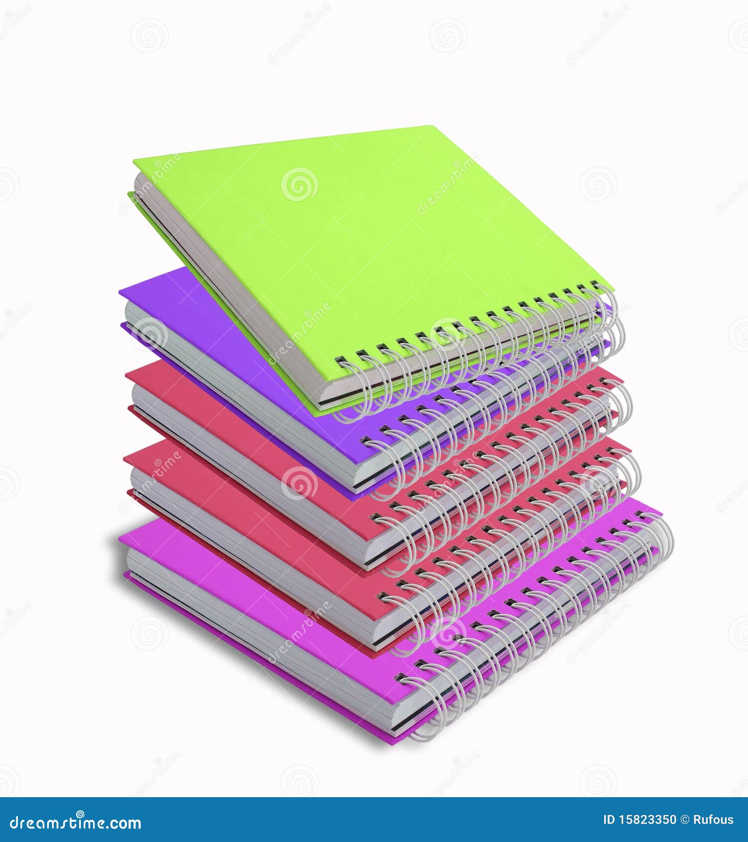 Colorful Notebooks Isolated on White Background Stock Photo - Image of ... Colorful Notebooks Isolated on White Background Stock Photo - Image of ...