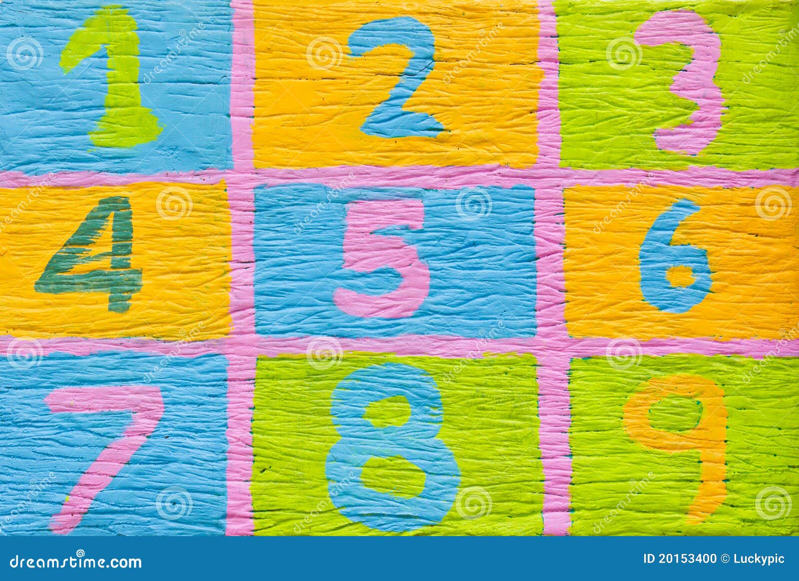 Colorful Number 1-9 One To Nine Stock Photo - Image of hand, eight ...