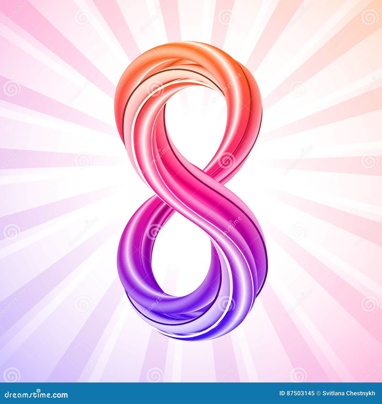 Eight Icon Vector Isolated On White Background, Logo Concept Of ...