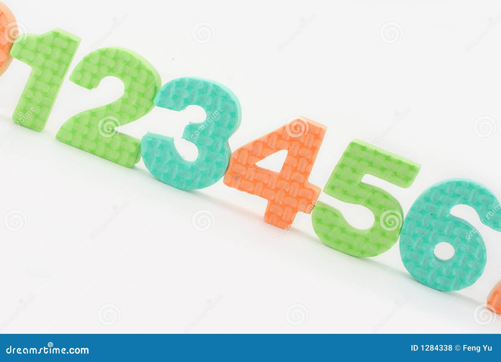 Colorful numbers stock photo. Image of calculation, education - 1284338