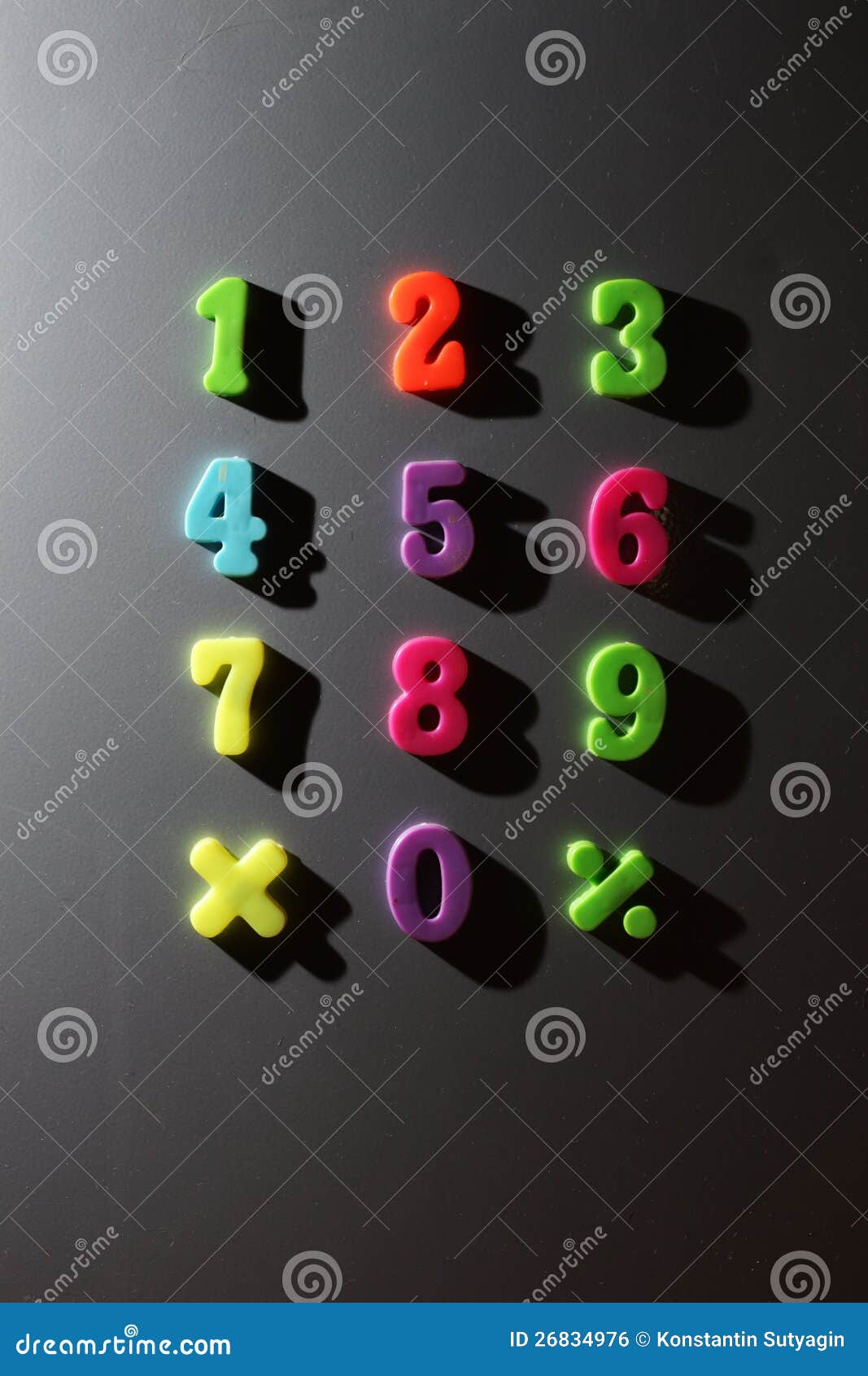 Colorful Numbers Stock Photo | CartoonDealer.com #23495016