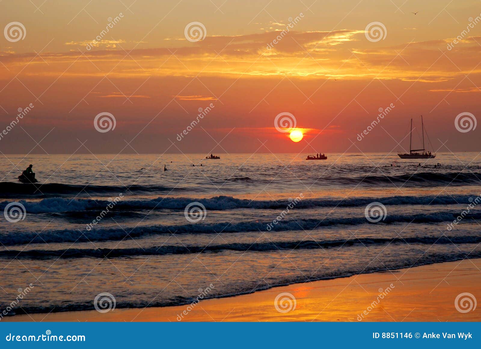Sunrise Nelson Beach Jervis Bay Australia Stock Image | CartoonDealer ...