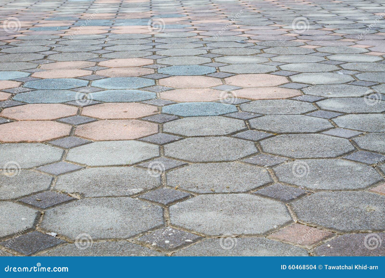 Octagonal Brick And Square Background And Texture Royalty-Free Stock ...