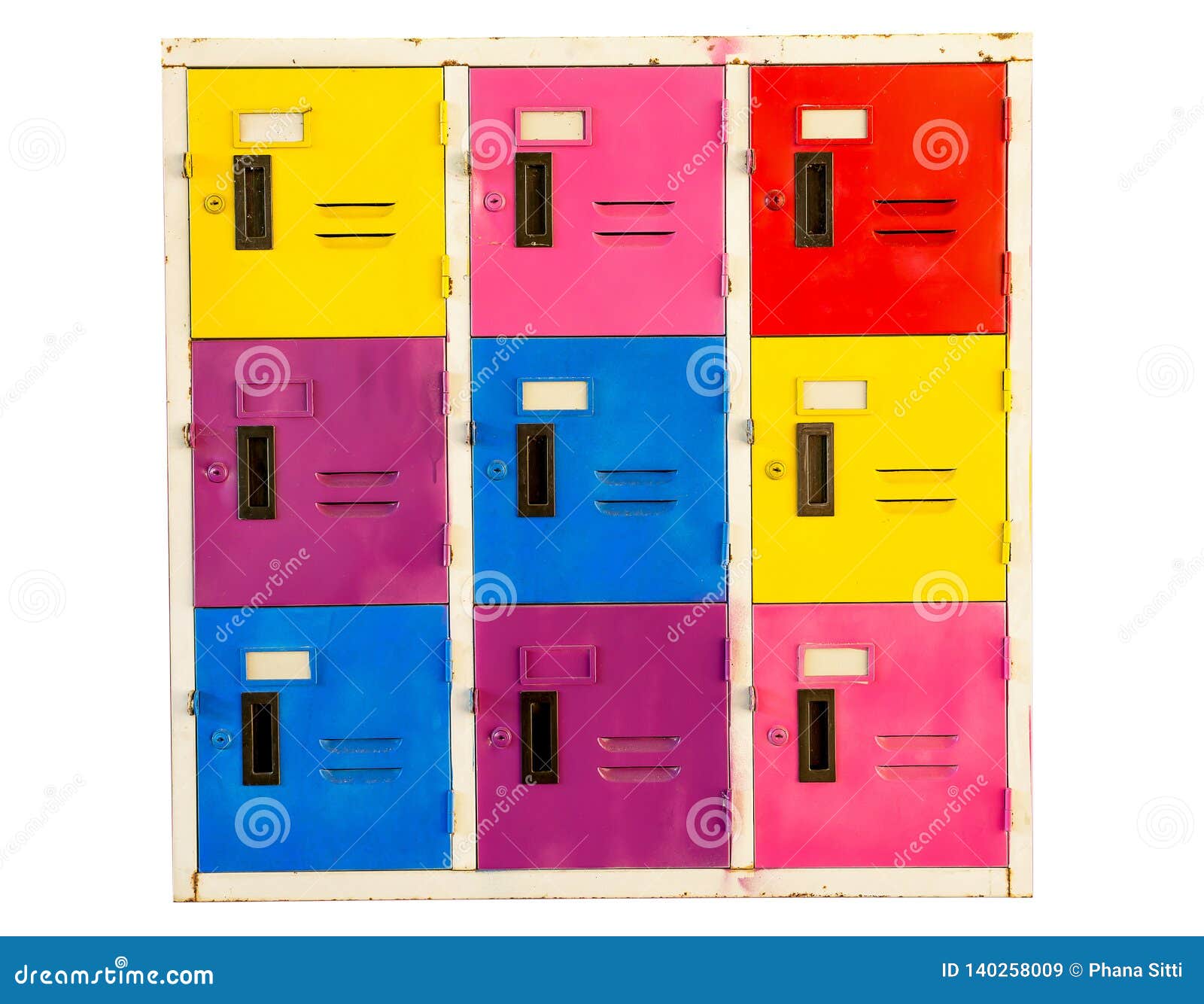 Cabinet Lockers, Different Sizes Stock Photo | CartoonDealer.com #88551720