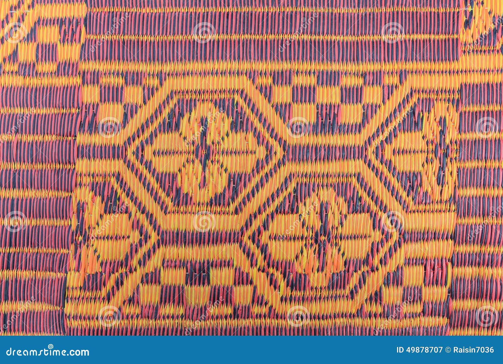 Colorful old mat stock image. Image of beautiful, stripe - 49878707