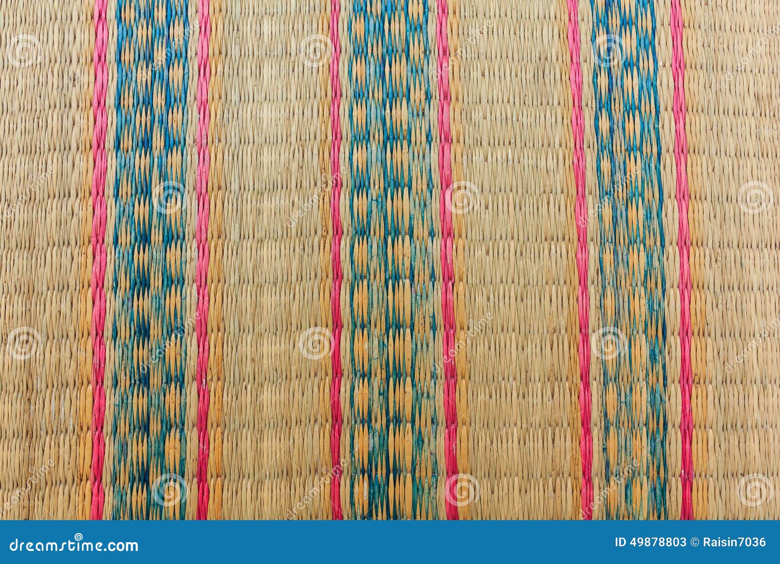 Colorful old mat stock image. Image of beautiful, thai - 49878803