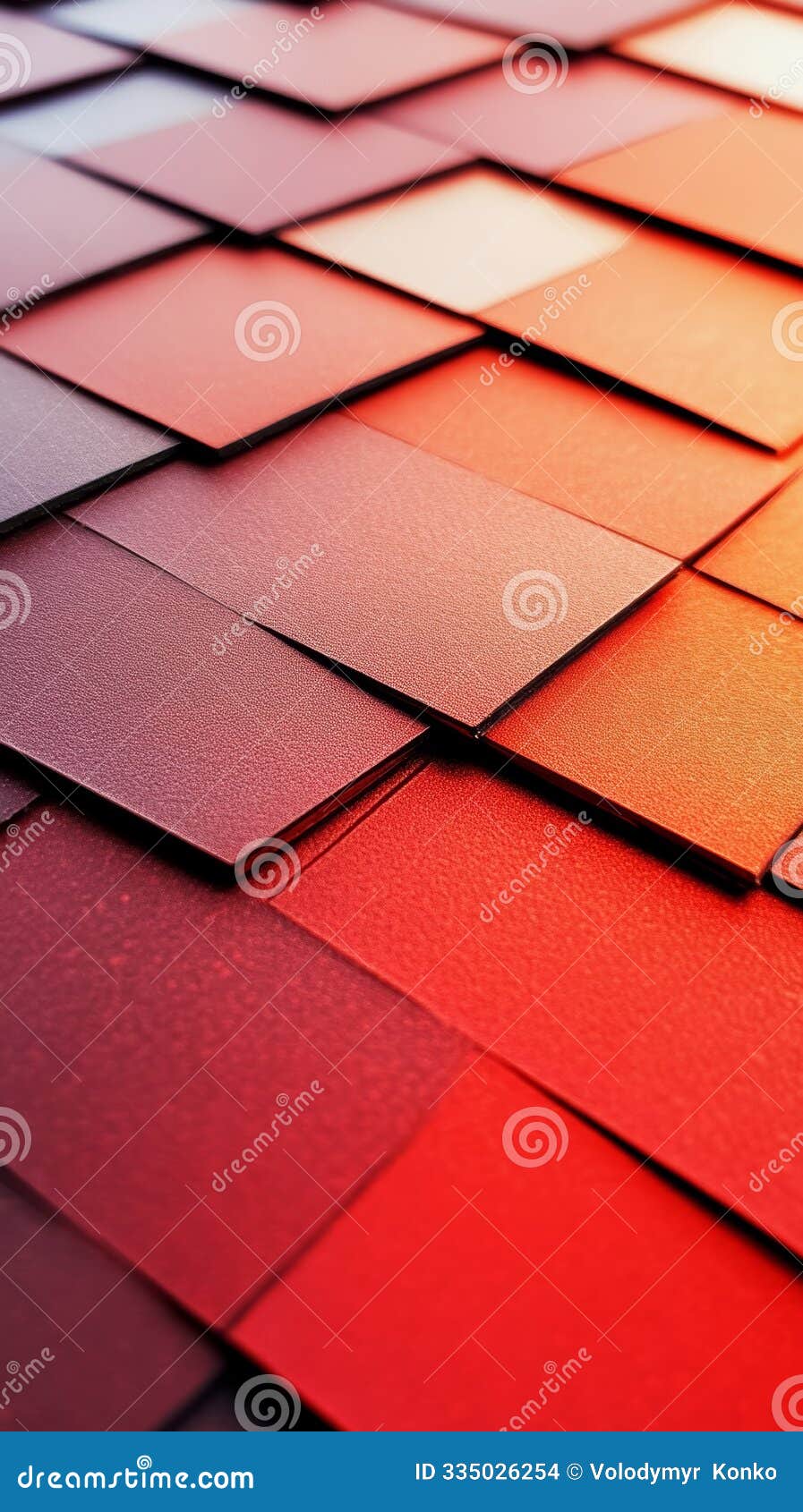 Colorful Overlapping Roof Shingles Pattern, Texture Design ...