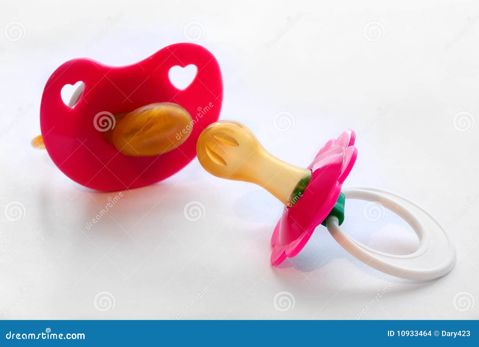 Colorful pacifiers stock photo. Image of coloured, colored - 10933464