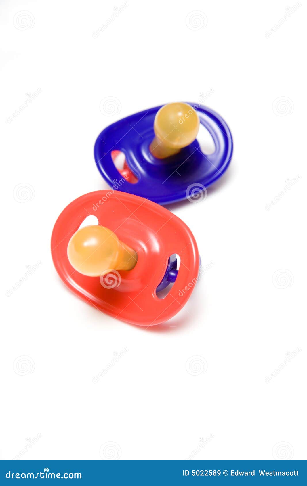 Colorful Pacifiers on White Stock Image - Image of close, indoor: 5022589