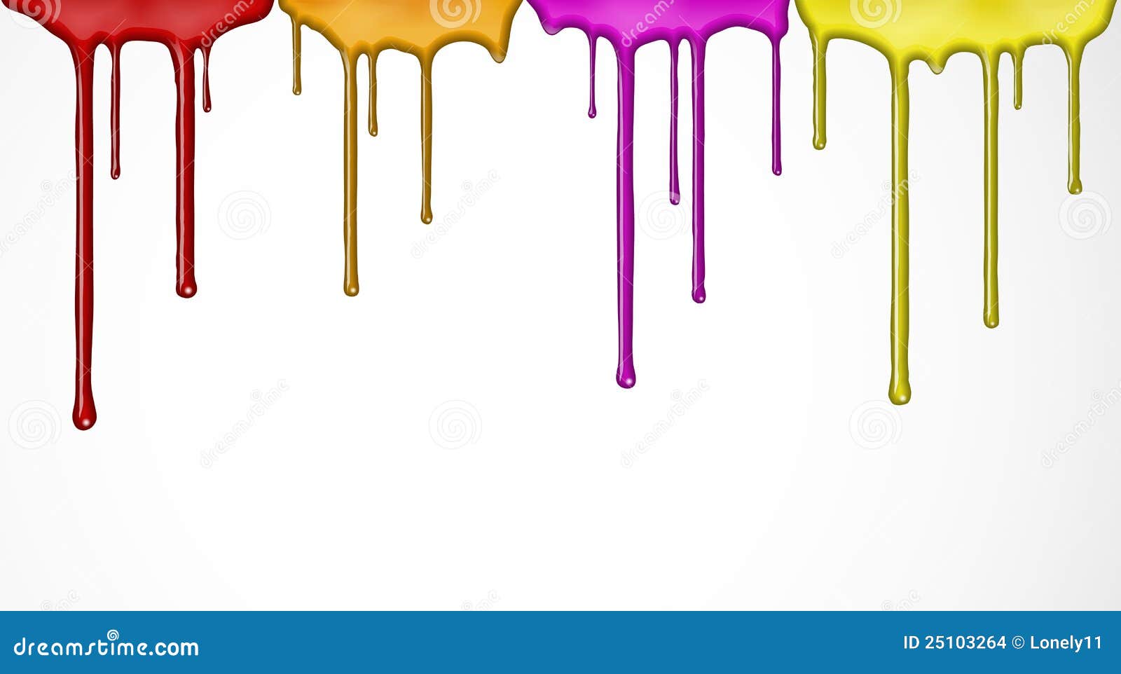 Colorful paint stock vector. Illustration of fluid, graphic - 25103264
