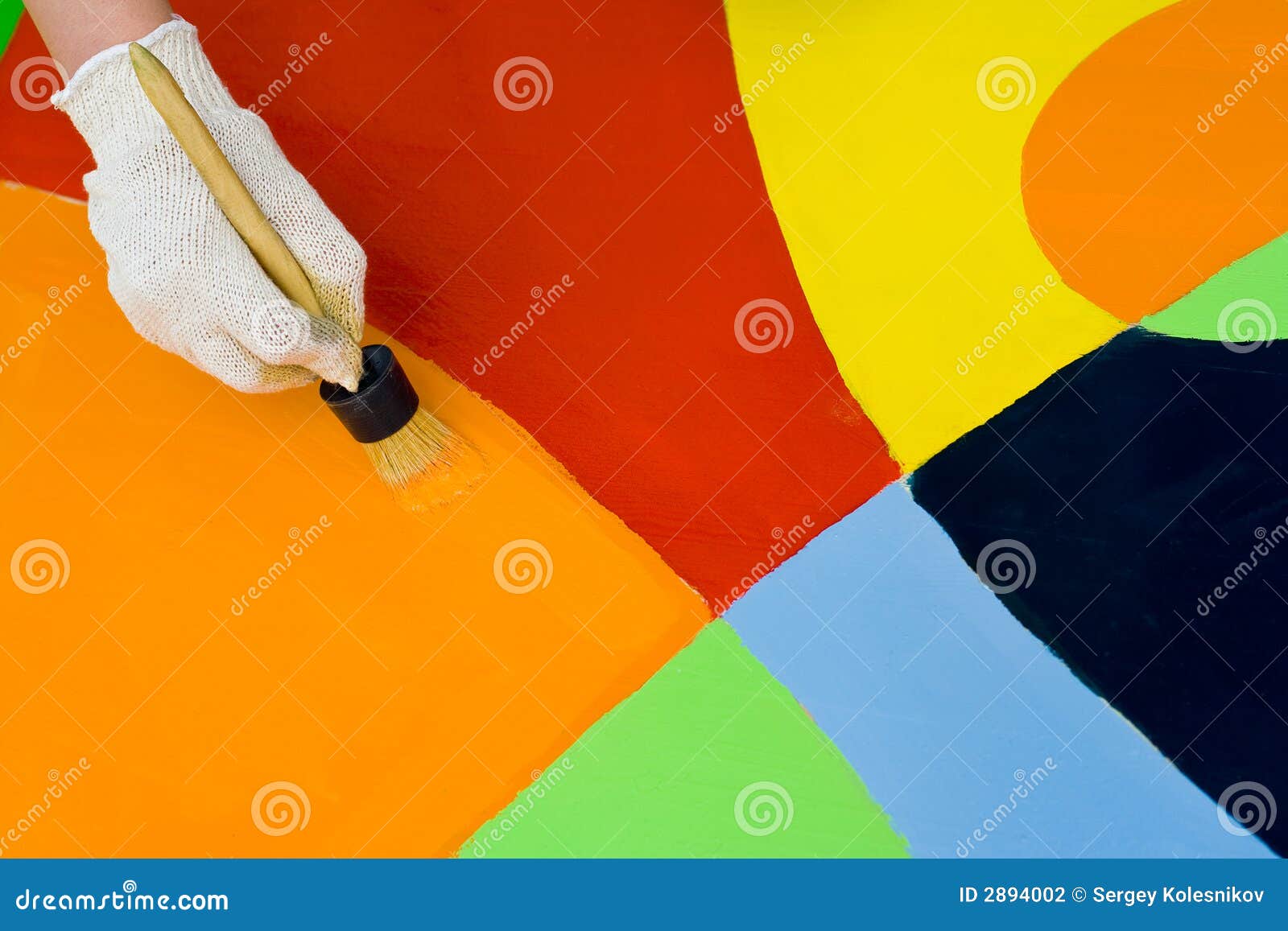 Colorful paint stock photo. Image of business, design - 2894002