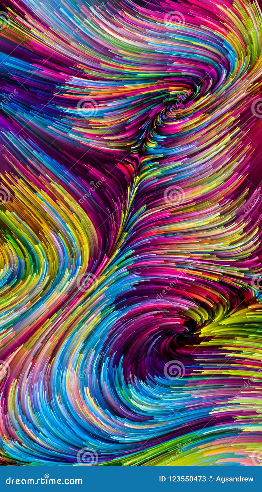 Colorful Paint Artificial stock illustration. Illustration of artwork ...