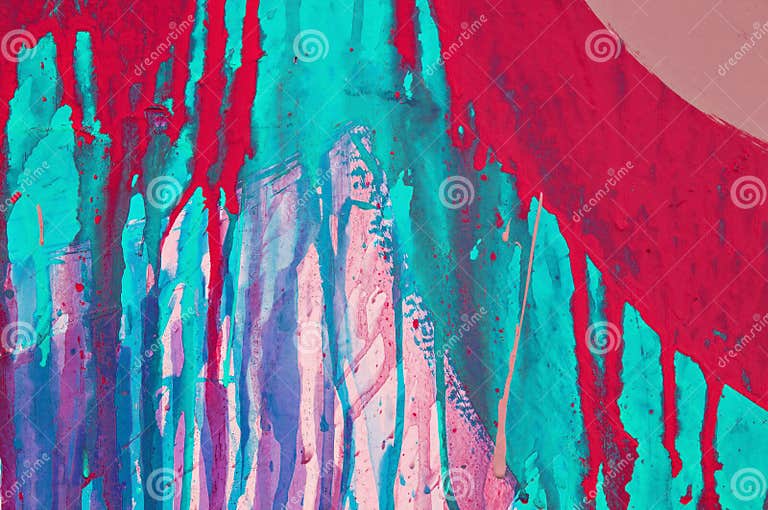 Colorful Paint Drips stock image. Image of dripping, painted - 5474563