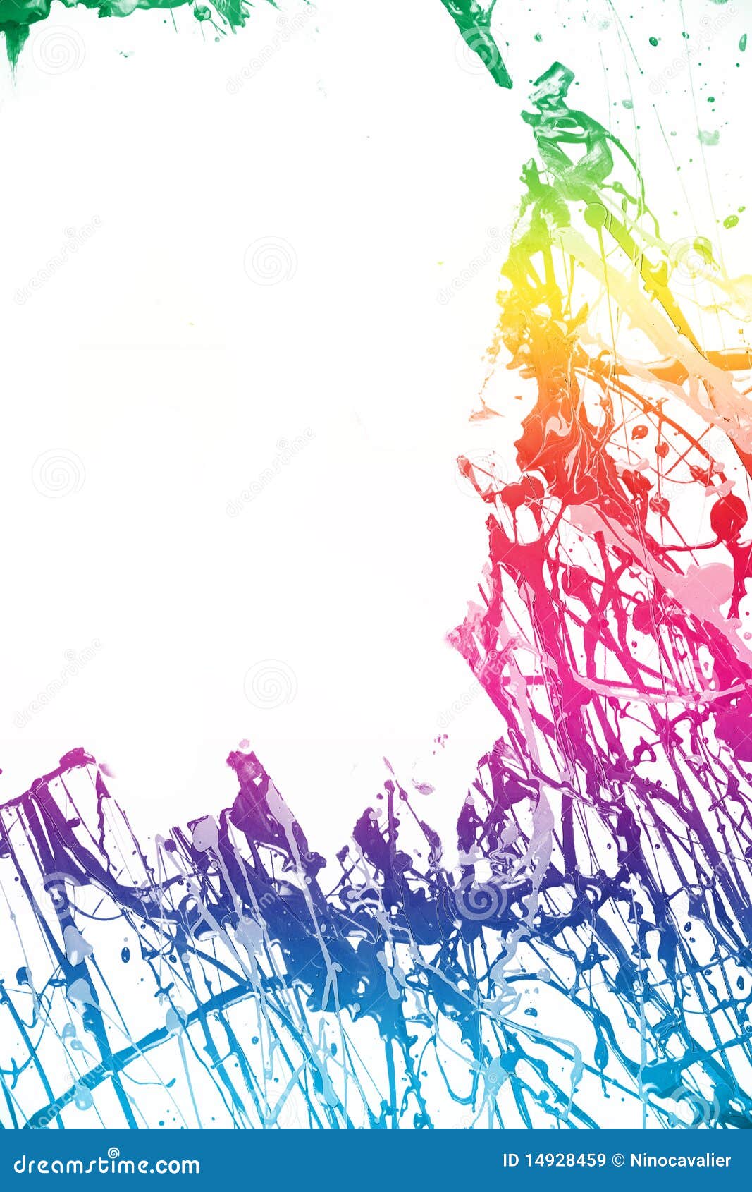 Colorful paint frame stock image. Image of creative, wallpaper - 14928459