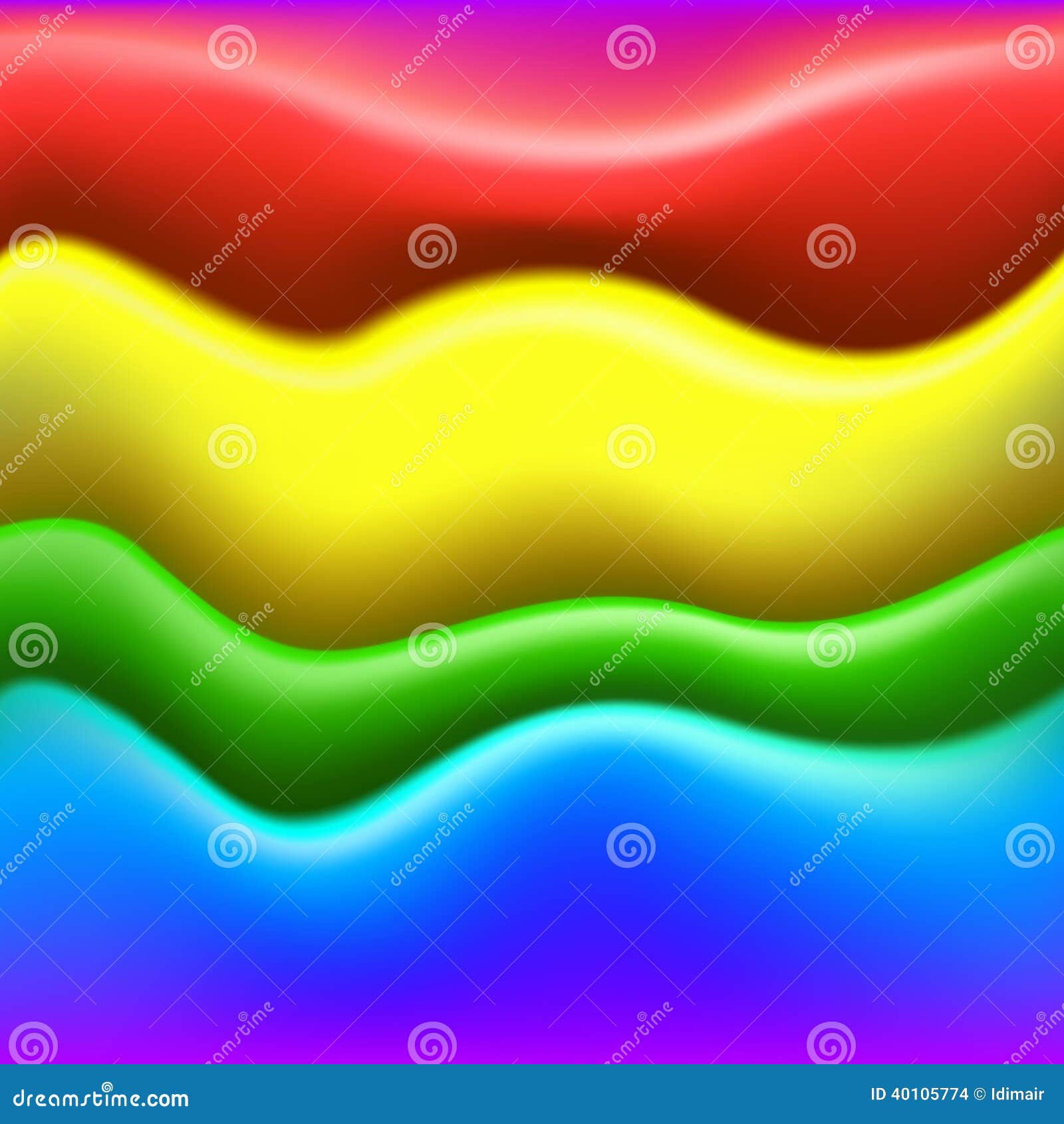 Colorful Paint Layers. Seamless Background Stock Vector - Illustration ...