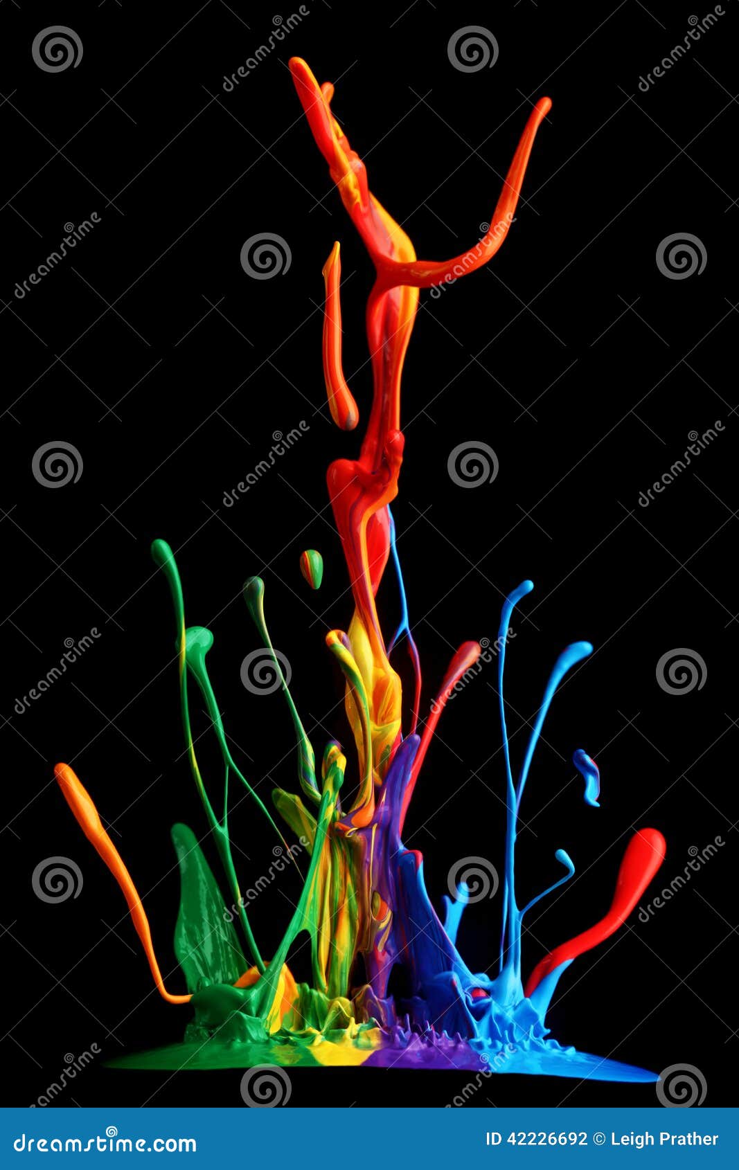 Colorful paint splashing stock photo. Image of colour - 42226692