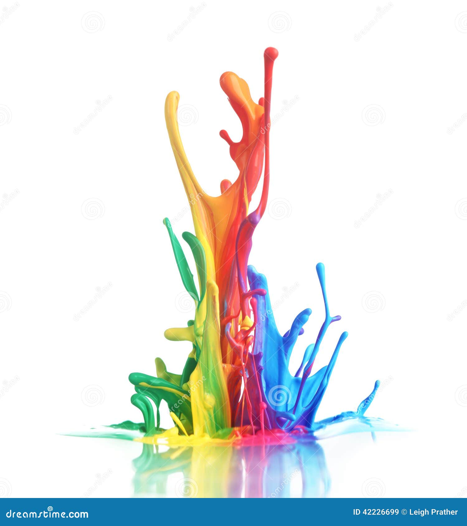 Colorful paint splashing stock image. Image of drop, messy - 42226699