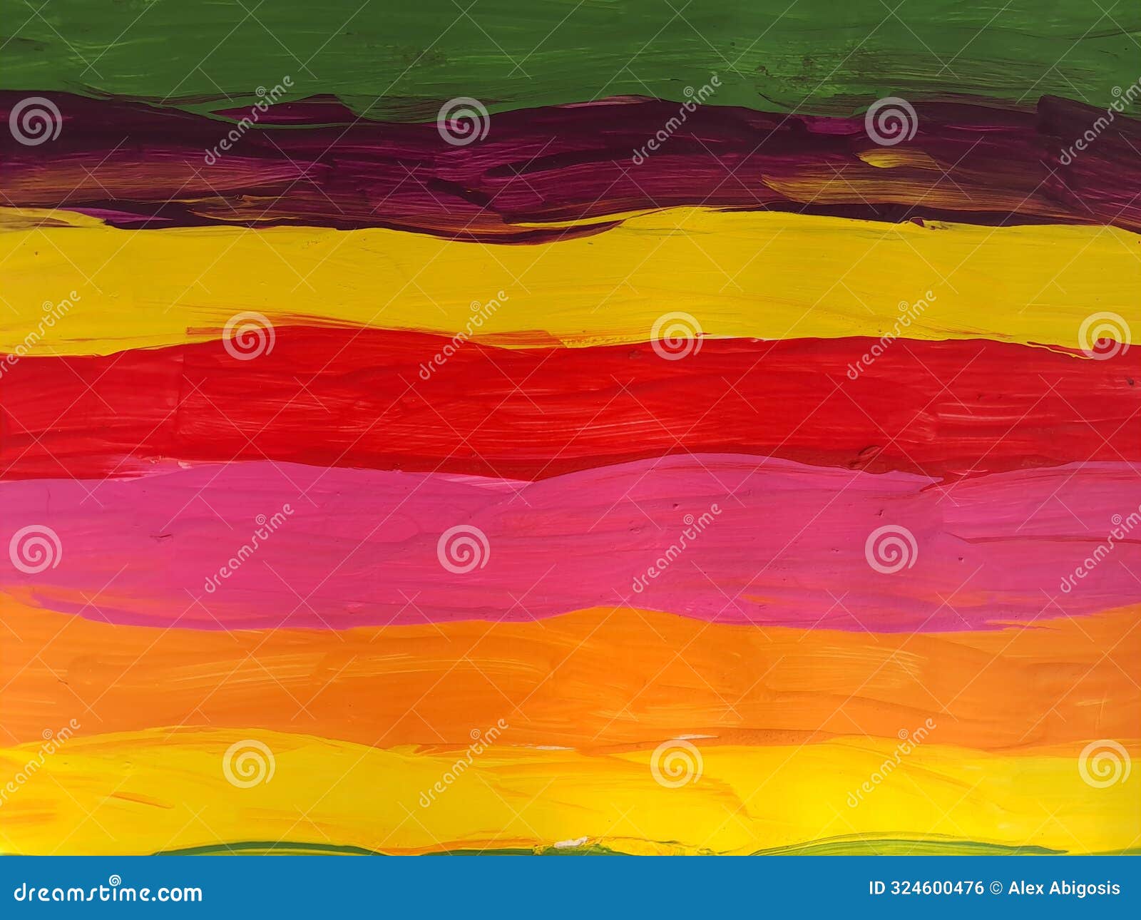 Colorful Paint Stripes Background Stock Photo - Image of painting ...