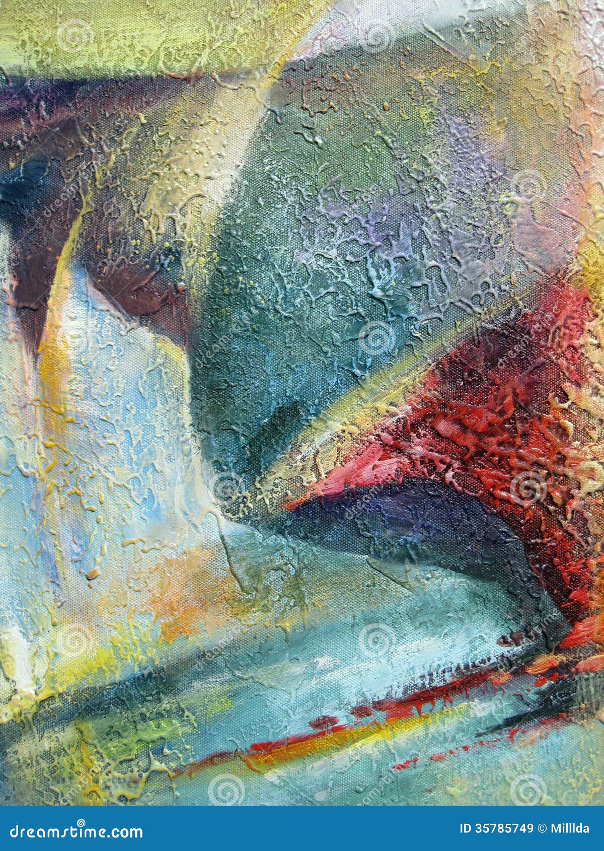 Colorful painted abstract stock image. Image of green - 35785749