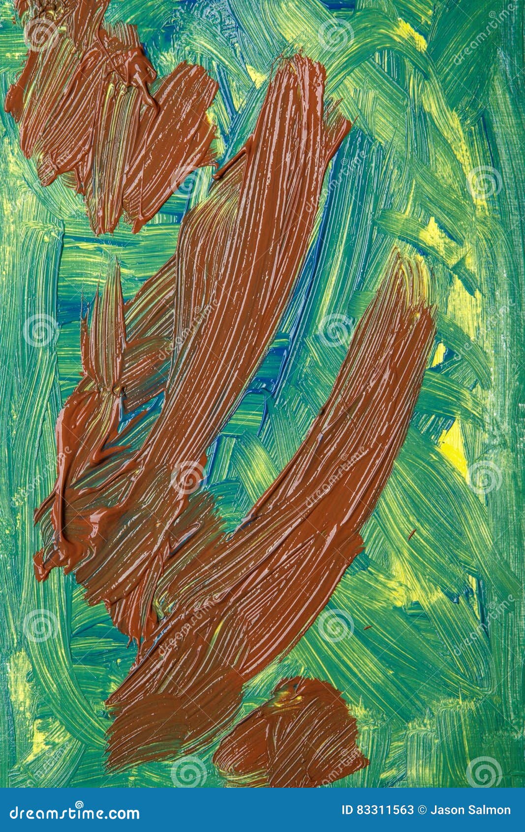 Colorful painted back drop stock image. Image of backdrop - 83311563