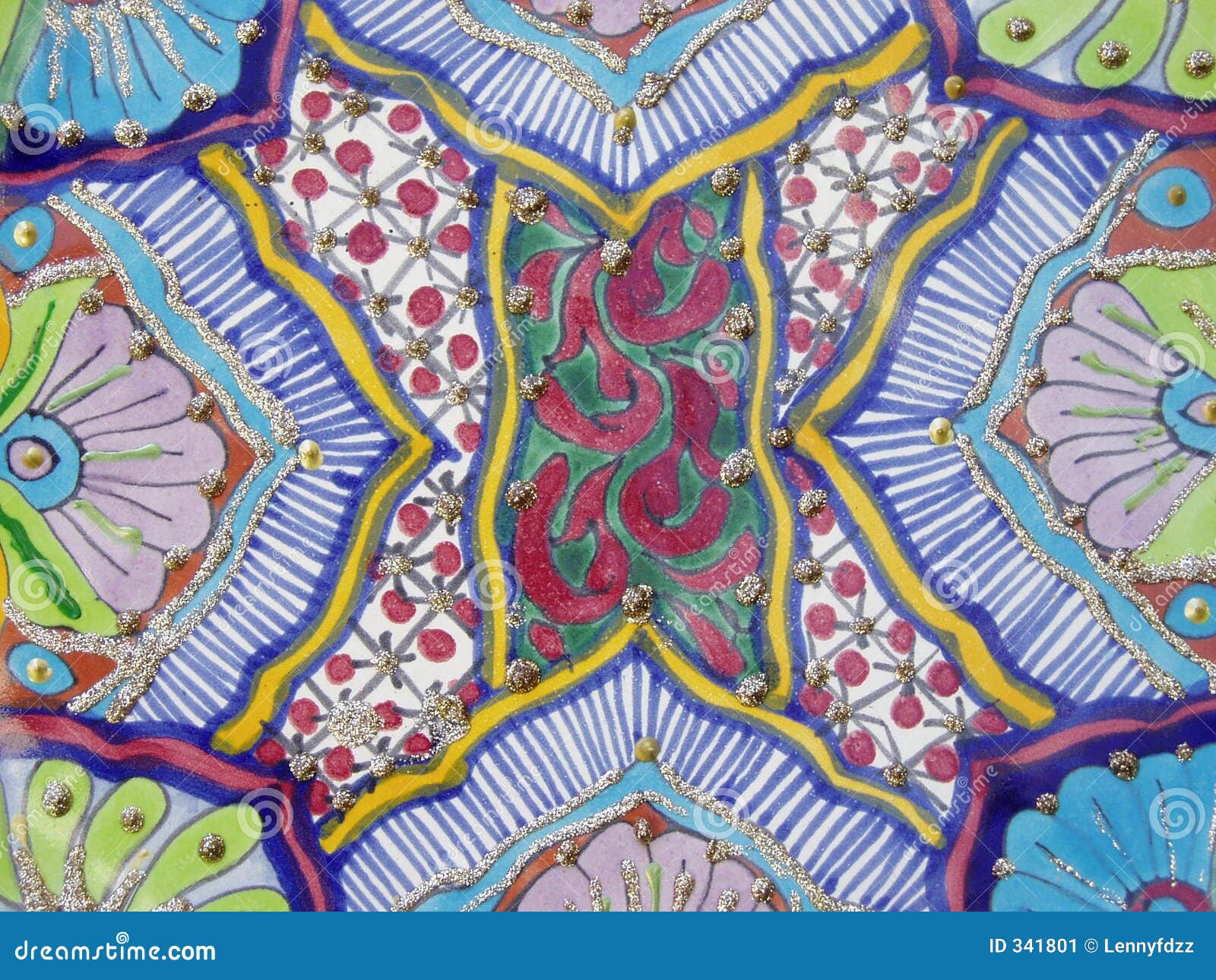 Colorful painted design stock image. Image of pink, lines - 341801