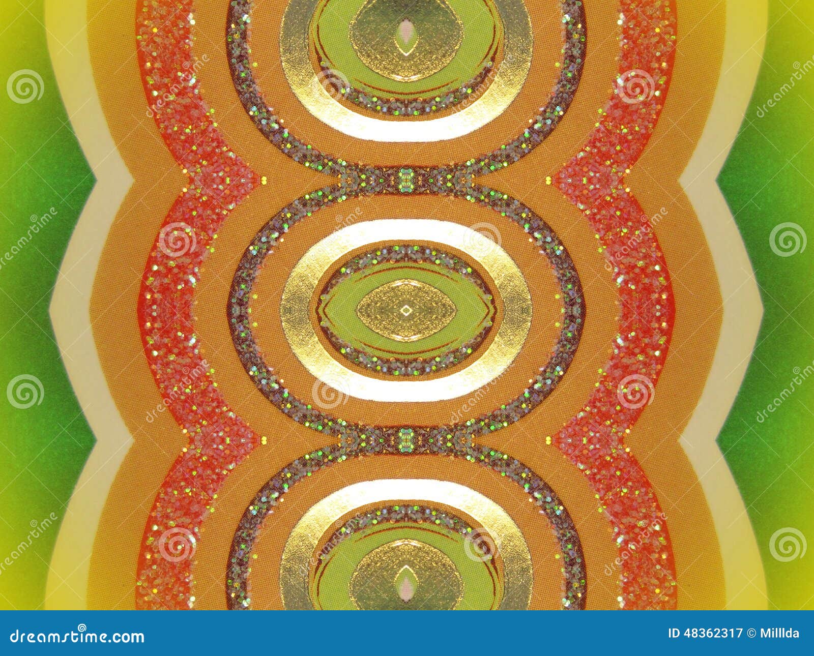 Colorful Painted Paper Abstract Stock Illustration - Illustration of ...