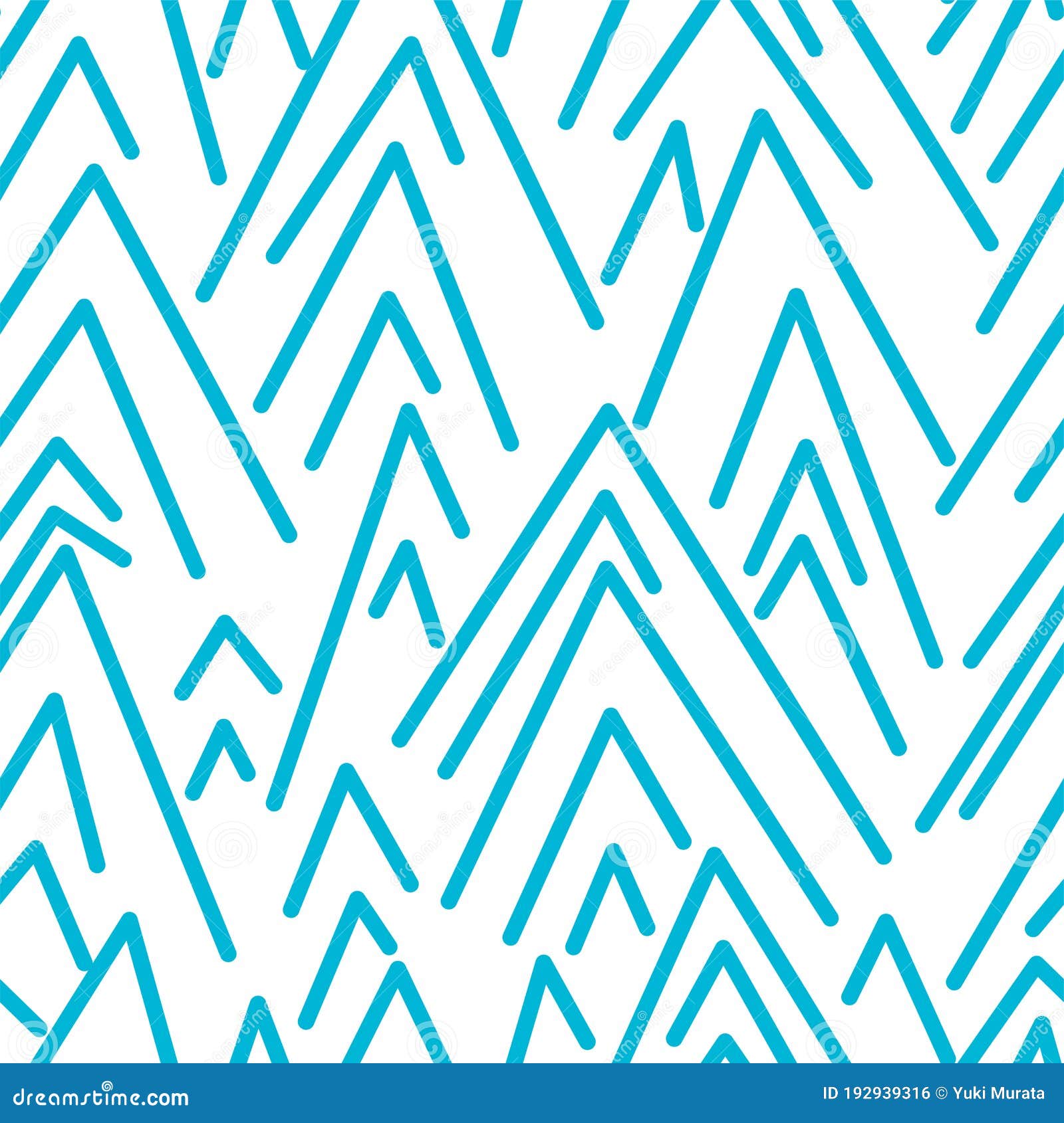 Colorful Painted Simple Line Pattern Variation Stock Illustration ...