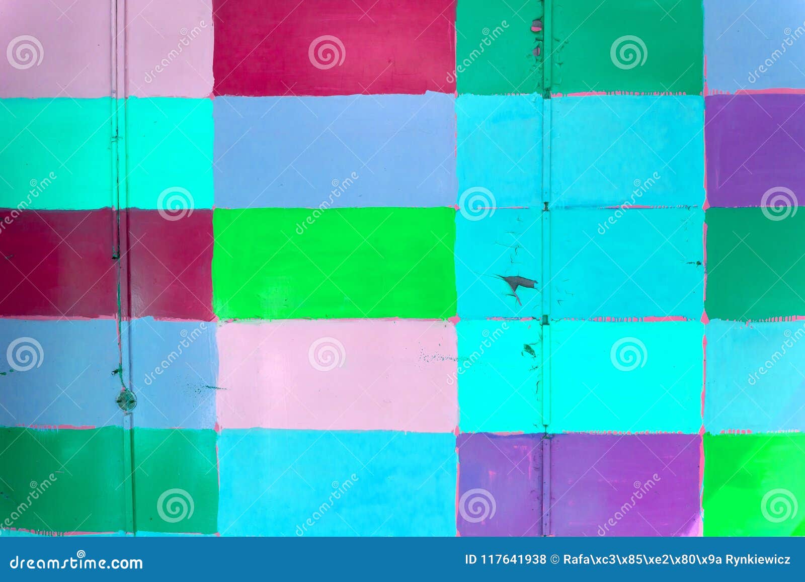 Colorful Painted Wall for Use As a Background Stock Photo - Image of ...