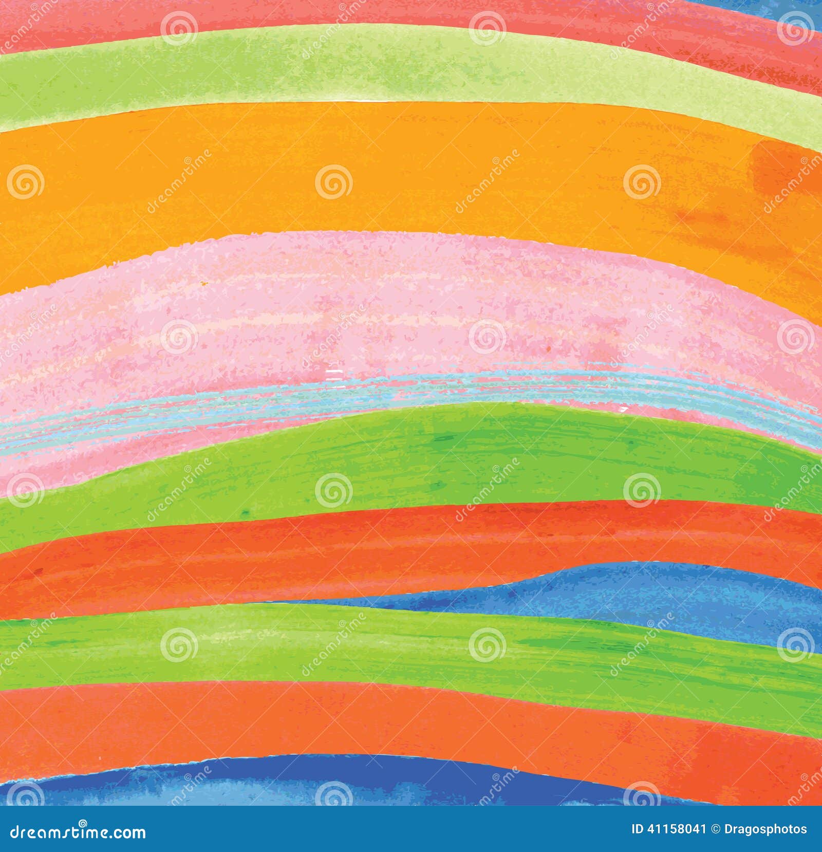 Colorful Painting Background Stock Illustration - Illustration of ...