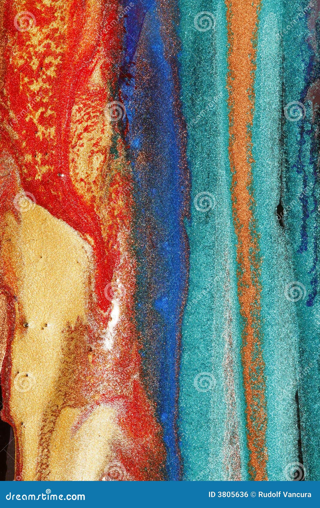 Colorful paints stock photo. Image of colourful, colour - 3805636