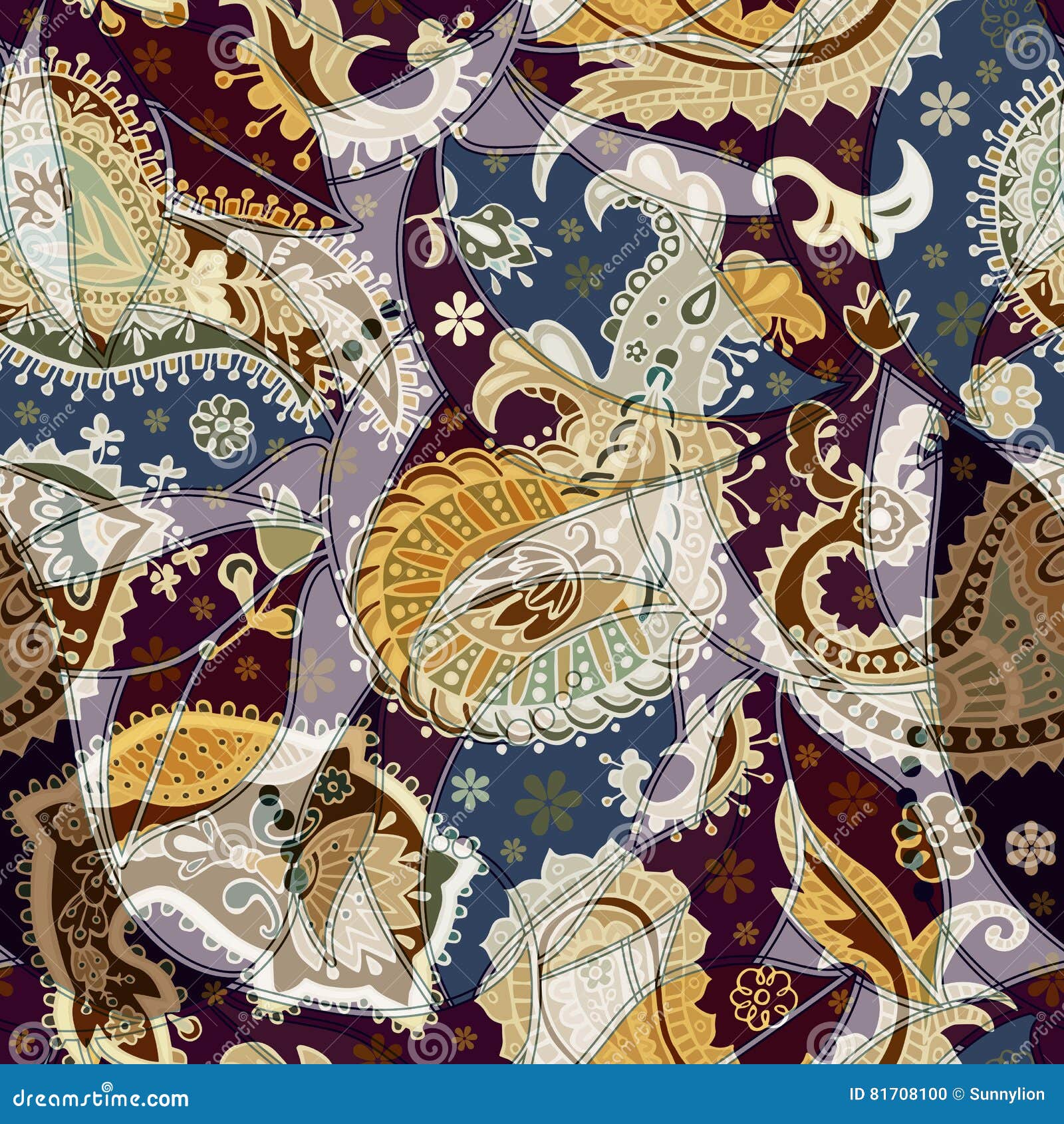 Indian Ornamental Designs Stock Image | CartoonDealer.com #17561653