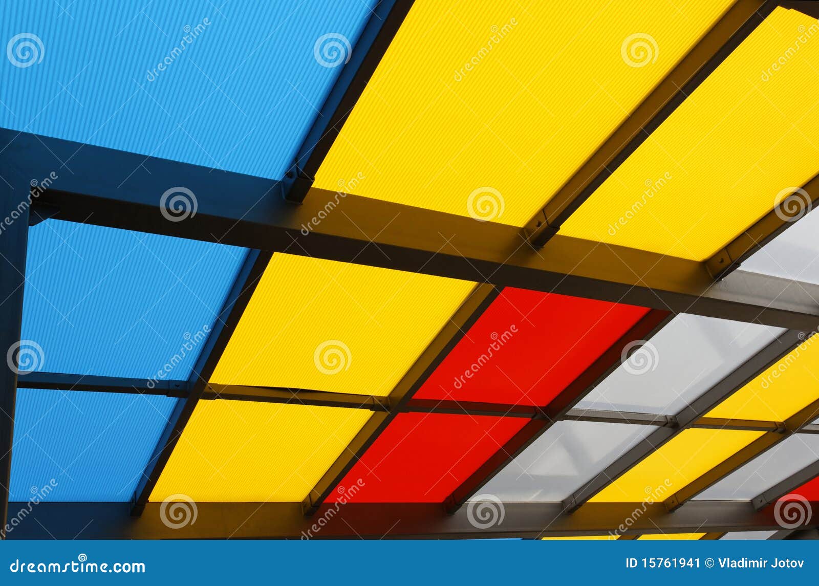 Colorful panels stock illustration. Illustration of light - 15761941