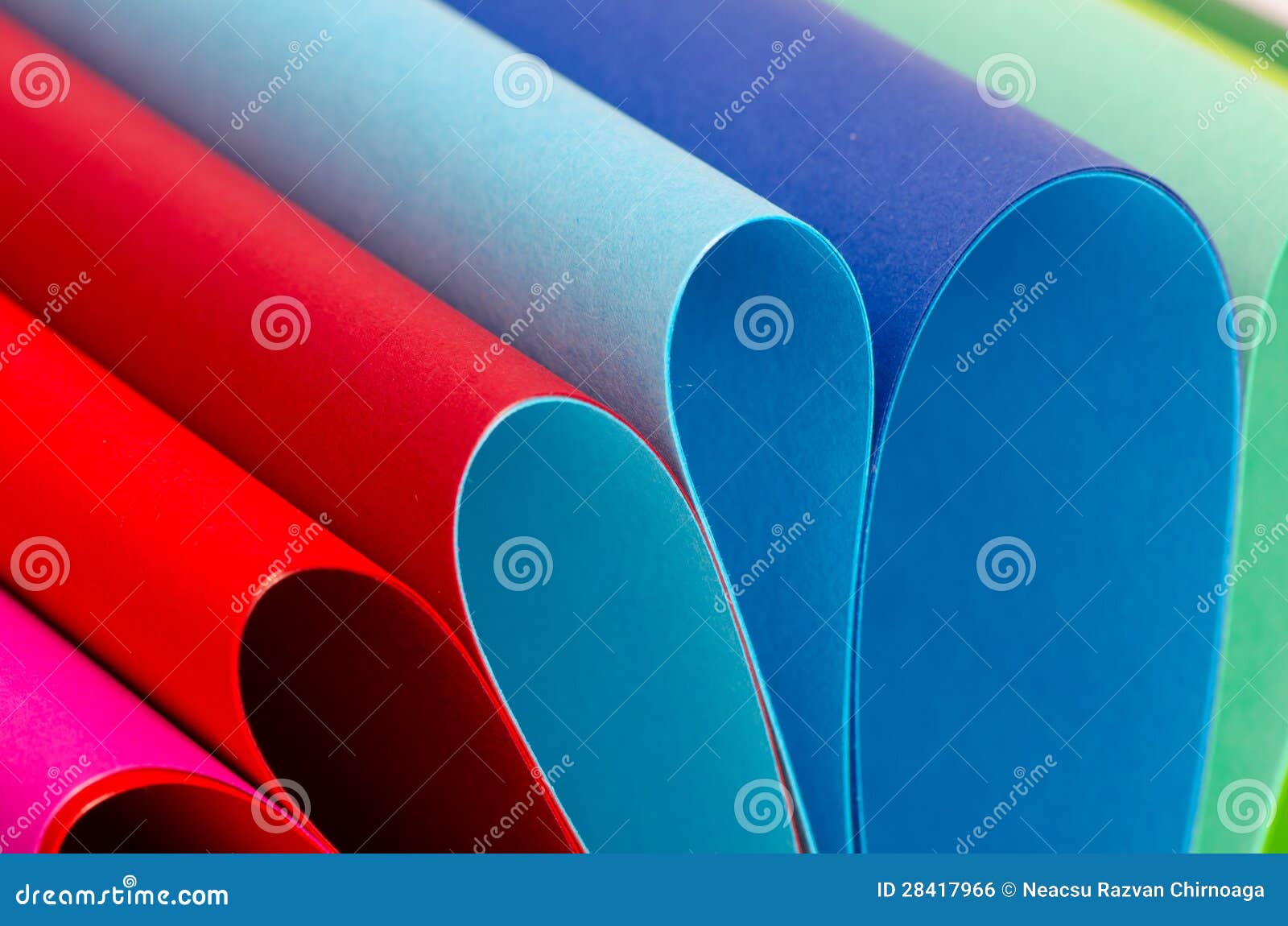 Colorful paper stock photo. Image of card, artistic, green - 28417966