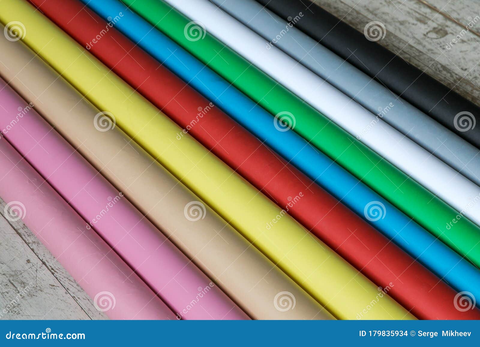 Colorful Paper Backgrounds for a Photo Studio. New Paper Backgrounds ...