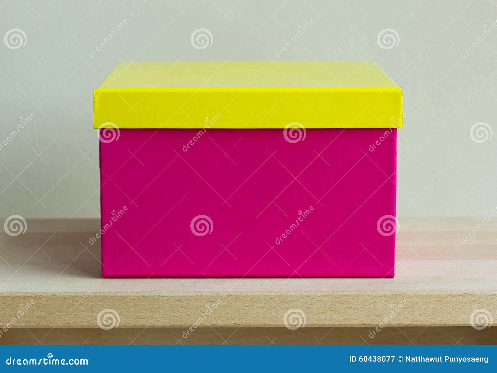 Colorful paper box stock image. Image of business, board - 60438077