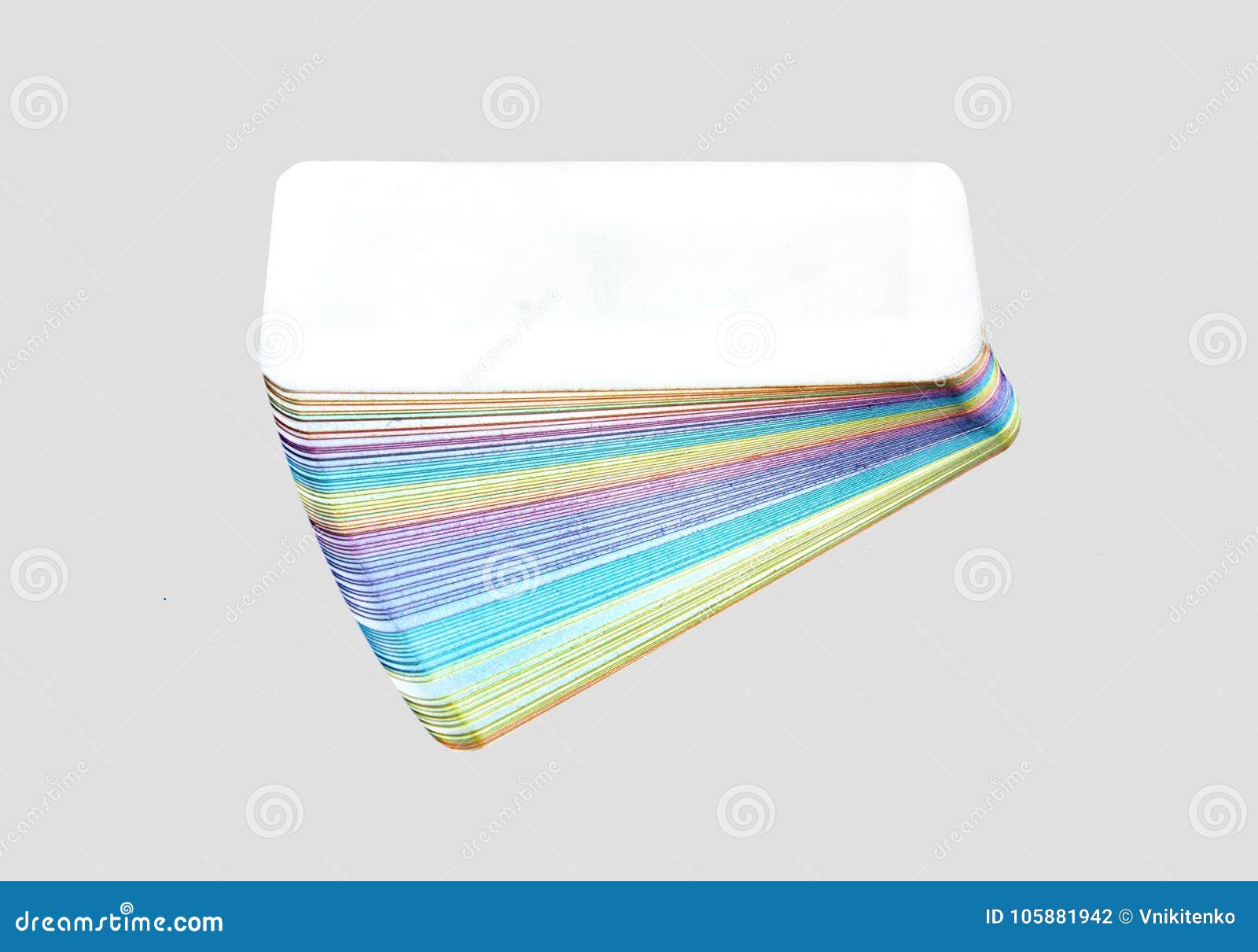 Colorful paper cards stock photo. Image of colorful - 105881942