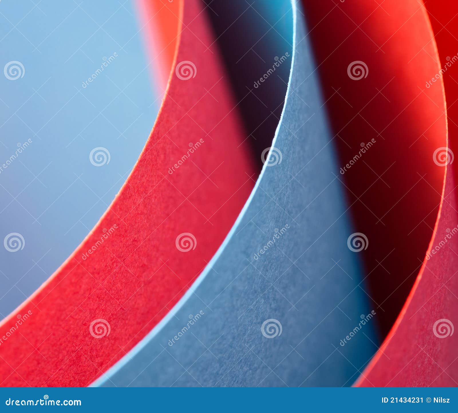 Colorful paper curve stock image. Image of symmetry, blue - 21434231