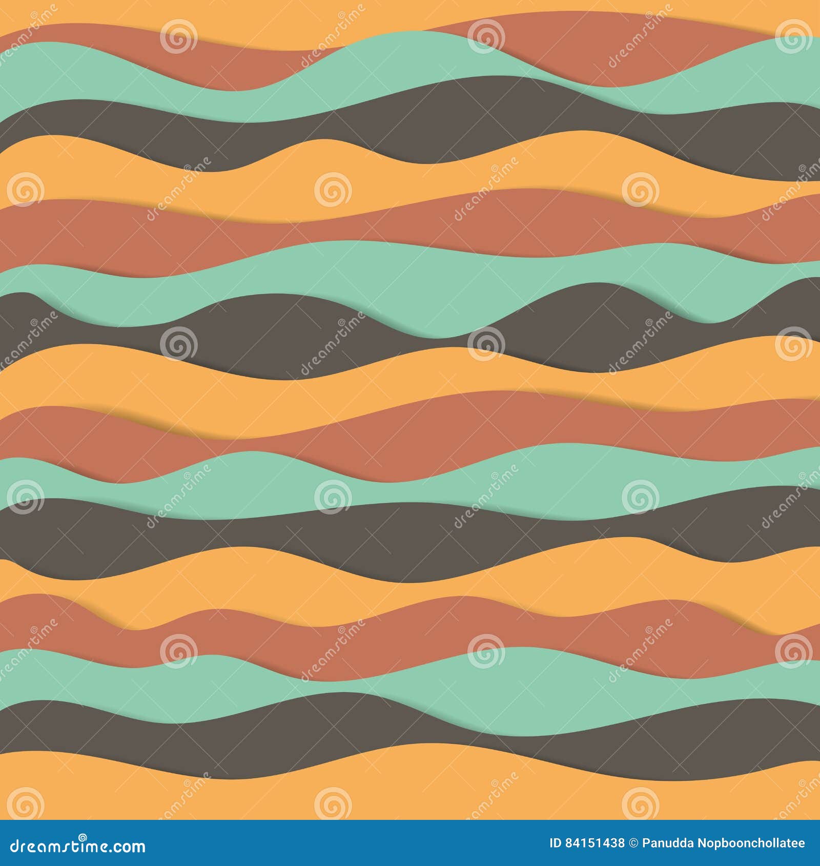 Colorful Paper Layer Style Background Stock Vector - Illustration of ...