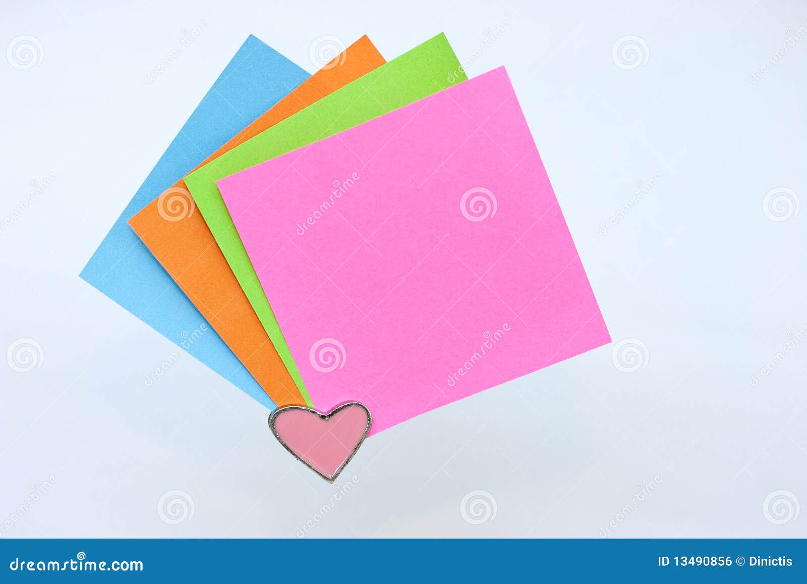 Colorful paper notes stock photo. Image of colorful, green - 13490856