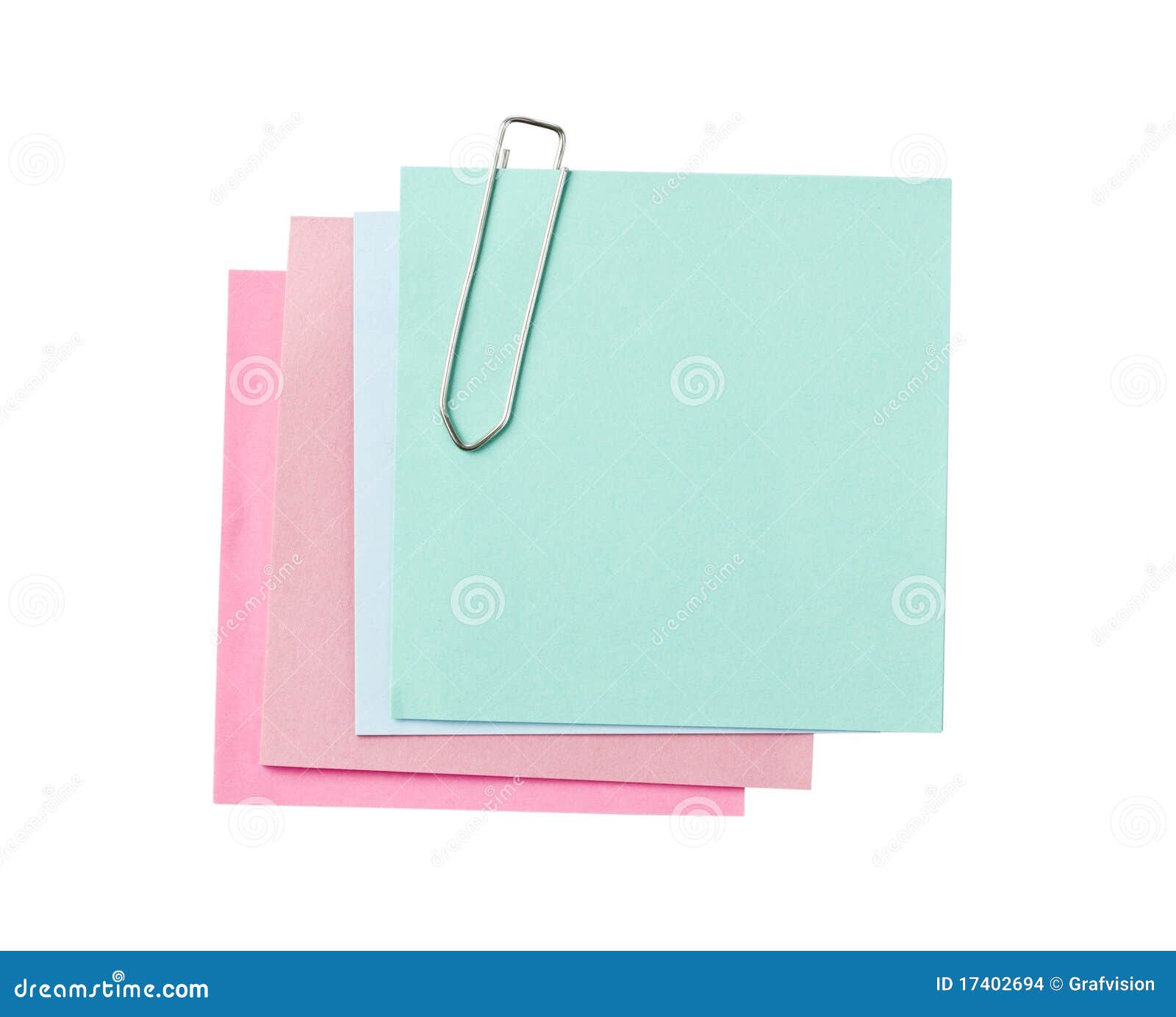 Colorful paper notes stock photo. Image of objects, pattern - 17402694