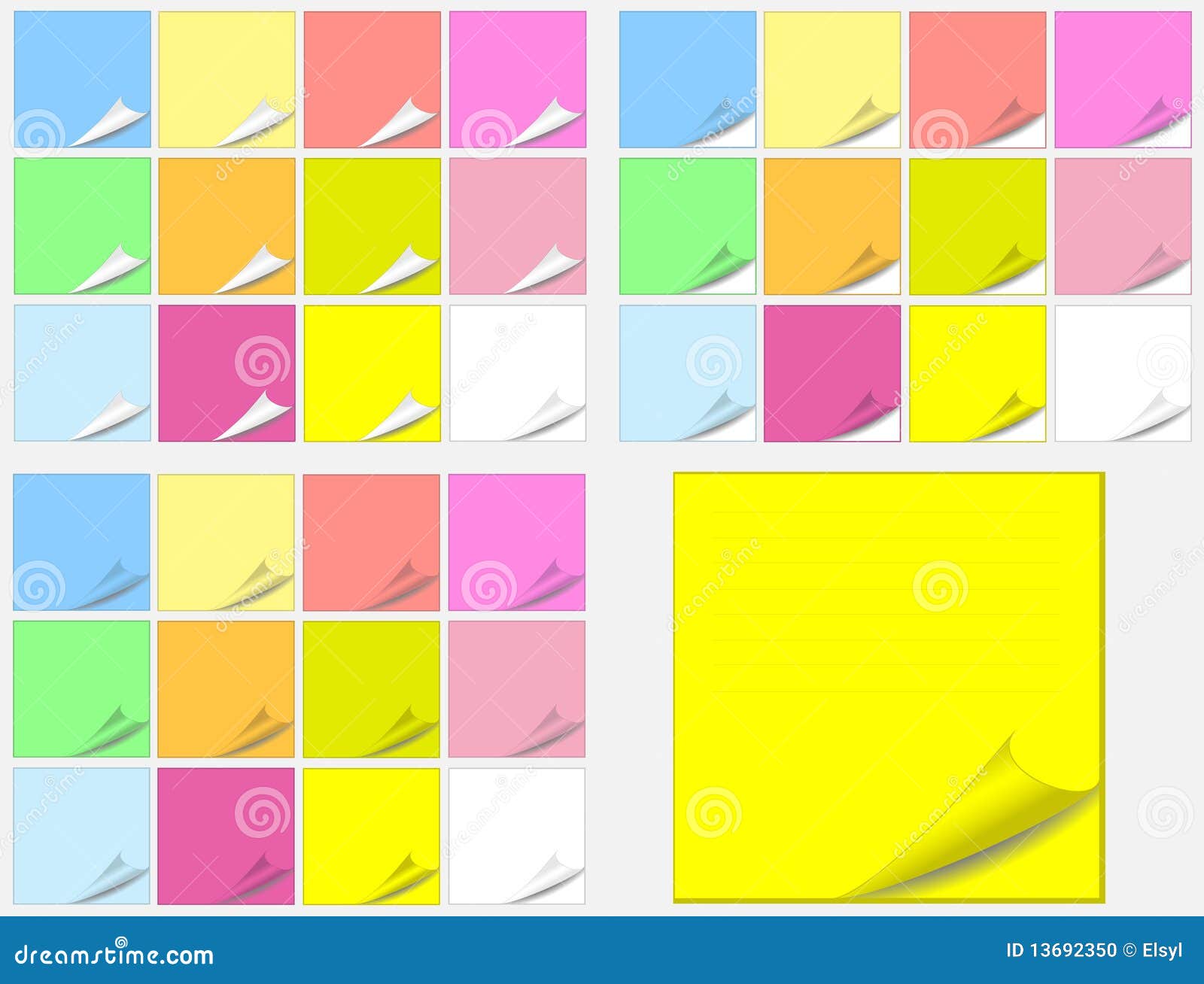 Colorful Pads Stock Illustrations – 1,137 Colorful Pads Stock ...