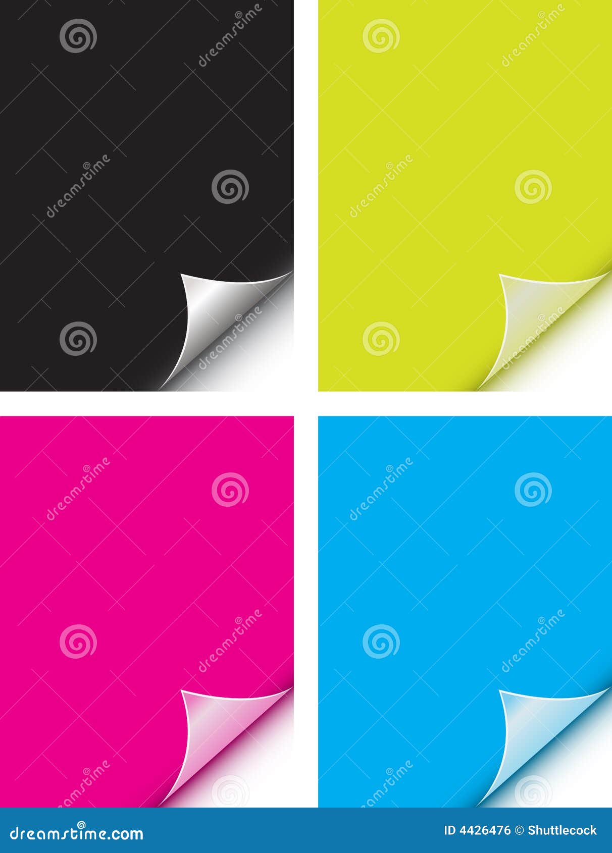 Colorful Paper Letters Shaping The Word Danke Isolated Stock Photo ...