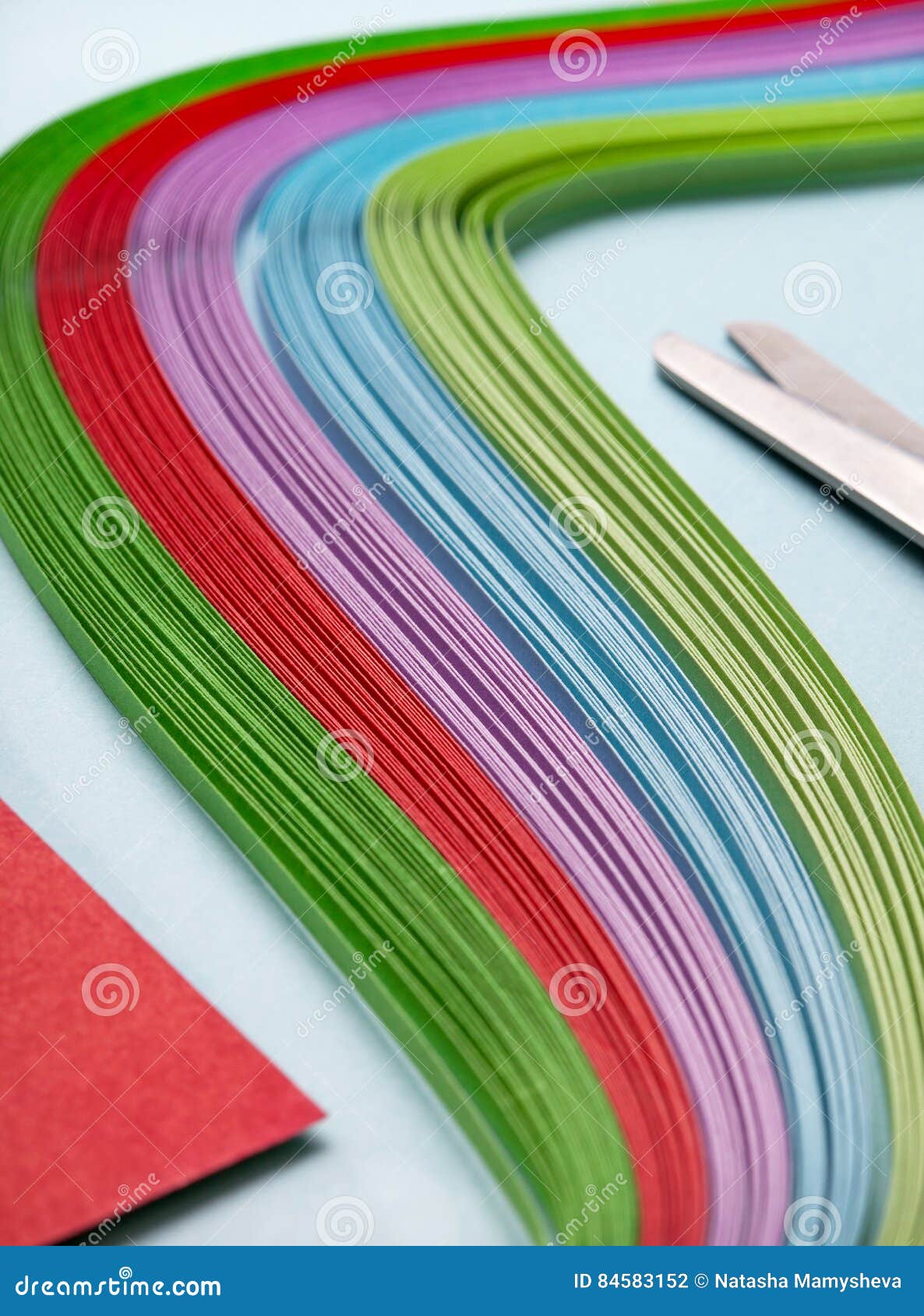 Colorful paper quilling stock photo. Image of bright - 84583152