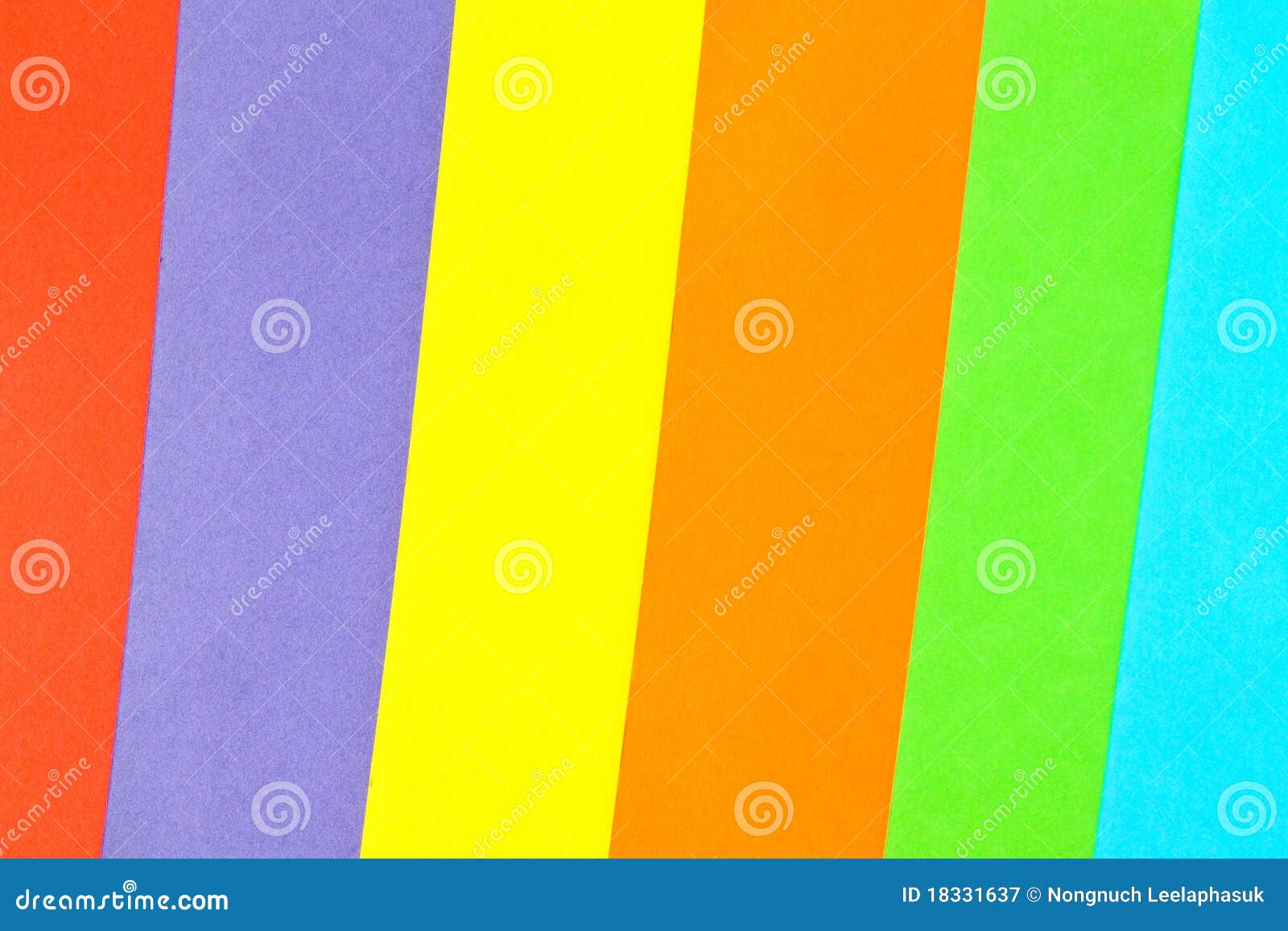 Colorful Paper Set Isolated Stock Image - Image of decor, design: 18331637