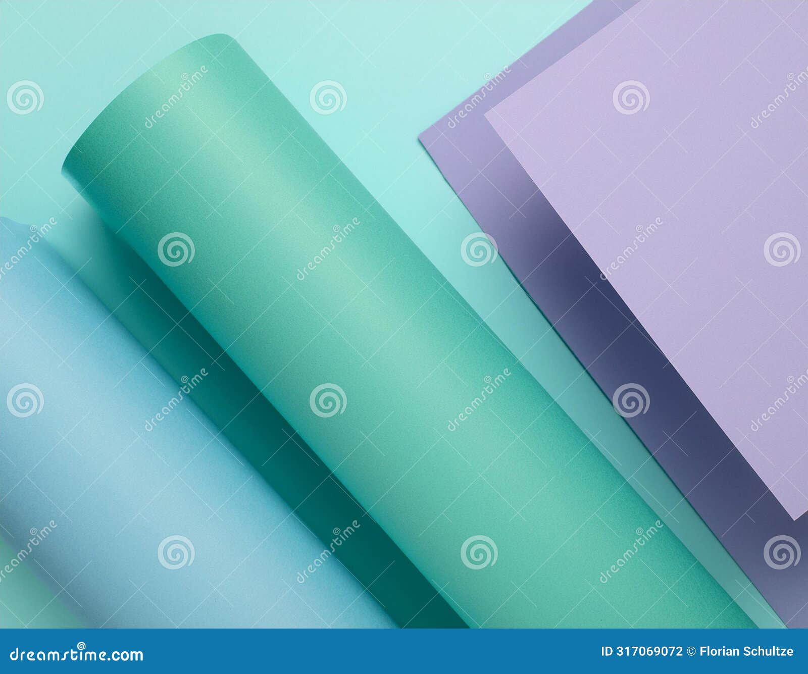 Colorful Paper Sheets Arranged in Pastel Palette for Creative ...