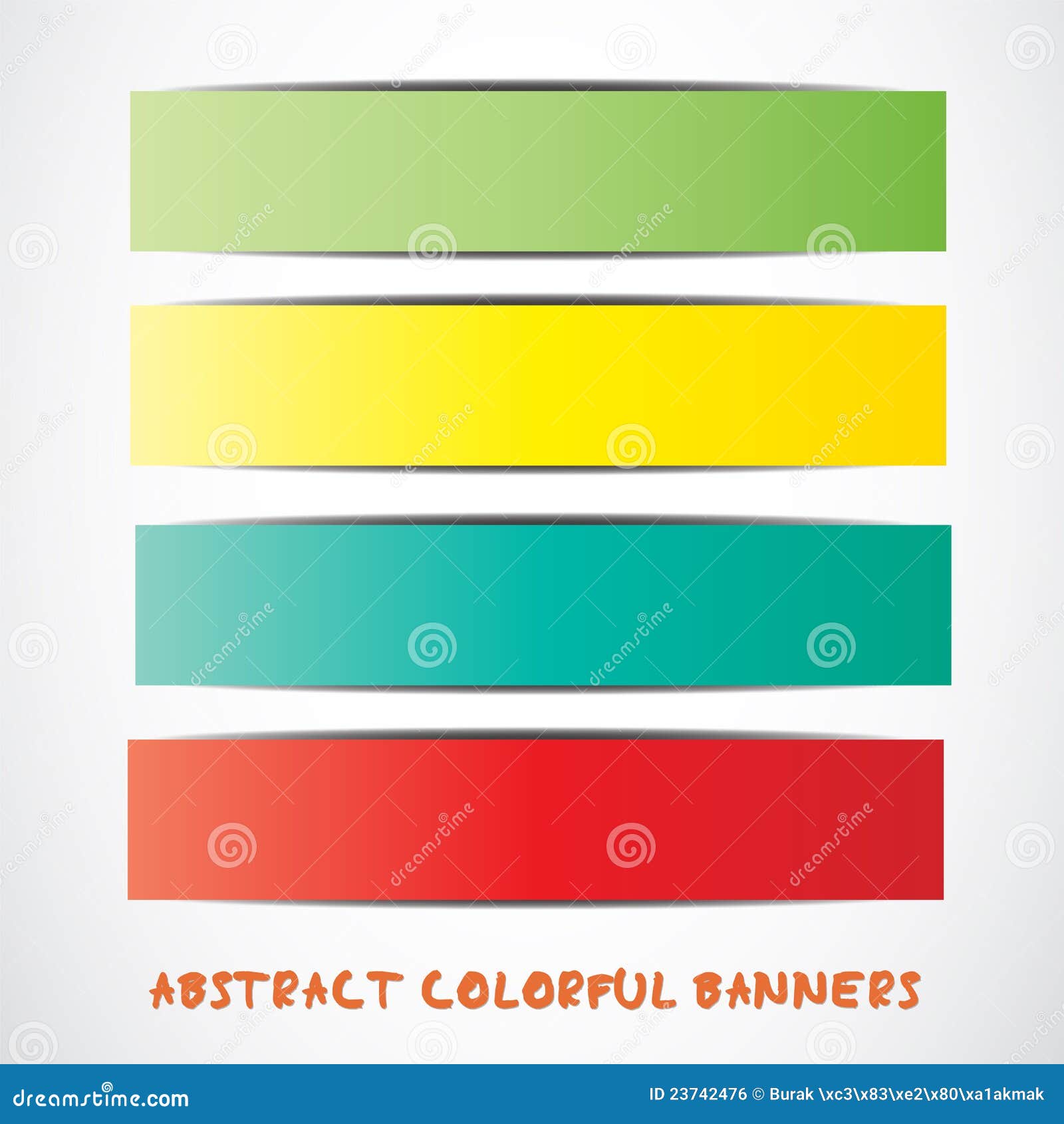 Colorful paper tag set stock vector. Illustration of item - 23742476